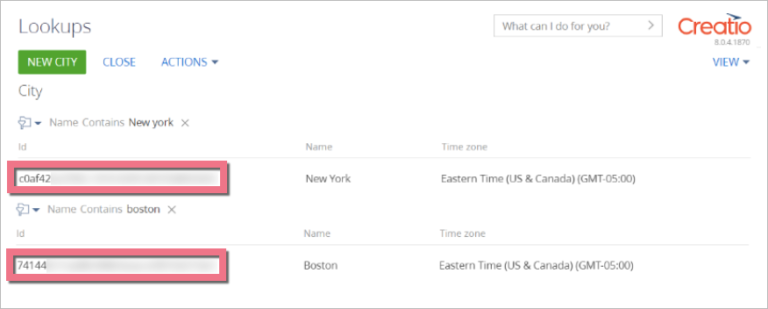 In-app Creatio integration | Help Center | Landingi