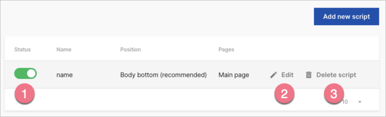 Custom HTML, CSS, and JavaScript codes | Help Center | Landingi