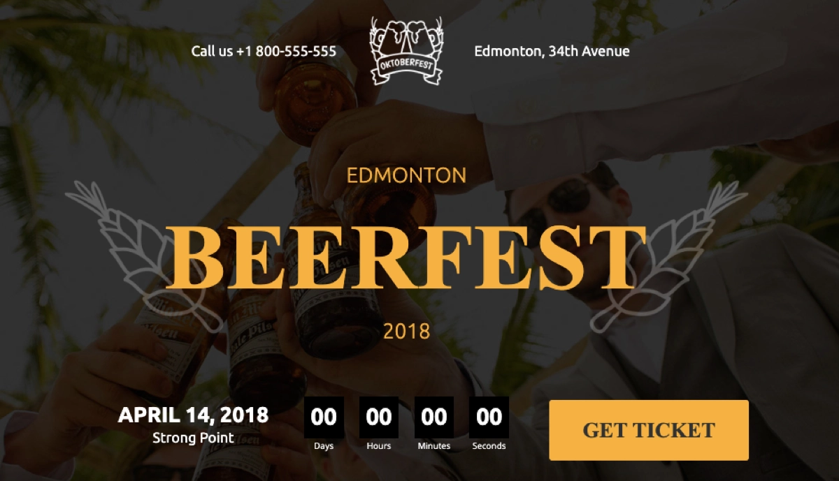 7 Evento landing page Ejemplos e inspiraciones