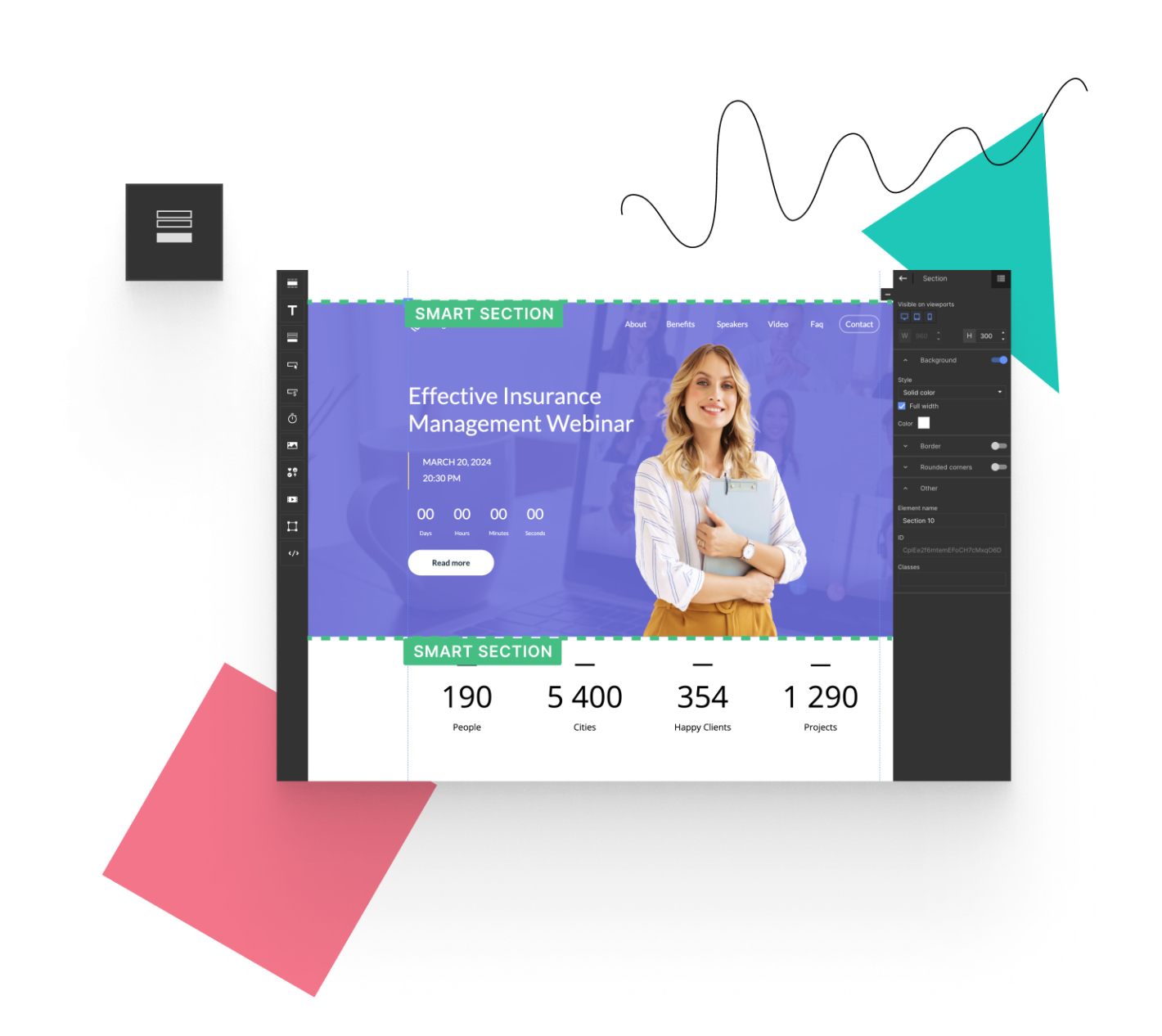 Smart Sections for Dynamic Page Layouts | Landingi