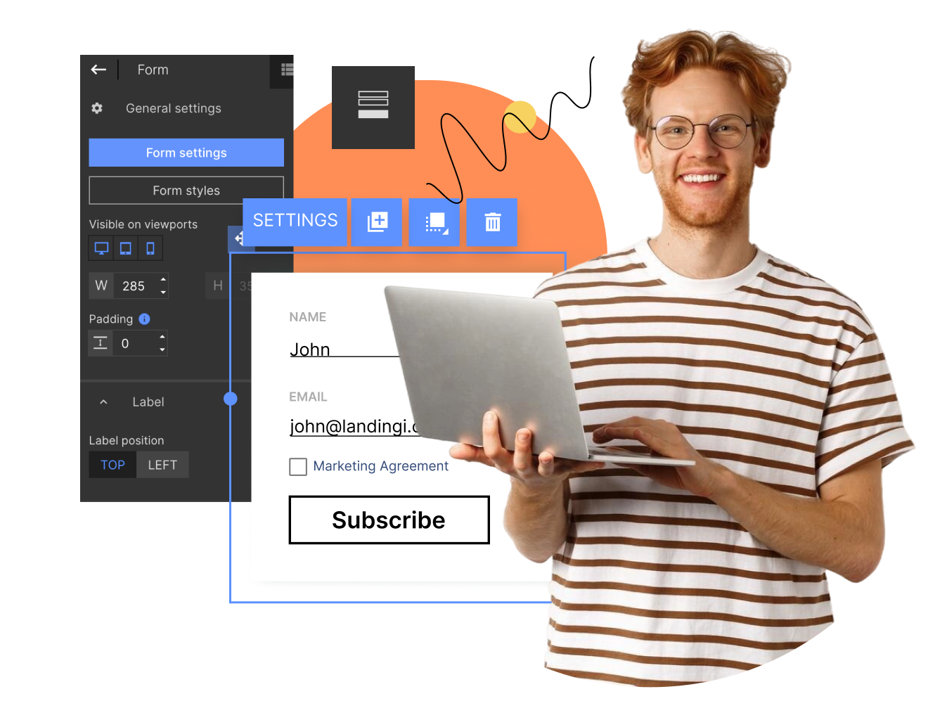 Free Online Form Builder for Digital Marketers | Landingi